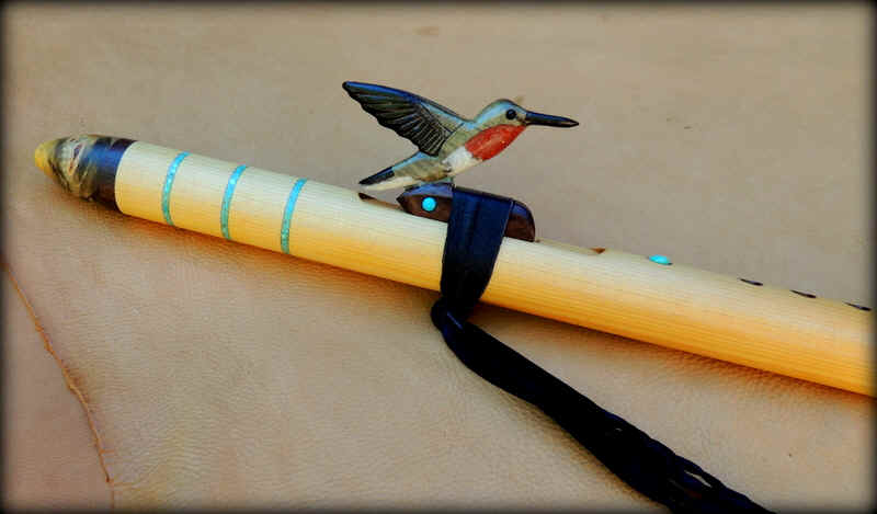Custom made carved and inlay Native American Flutes by JP Gomez