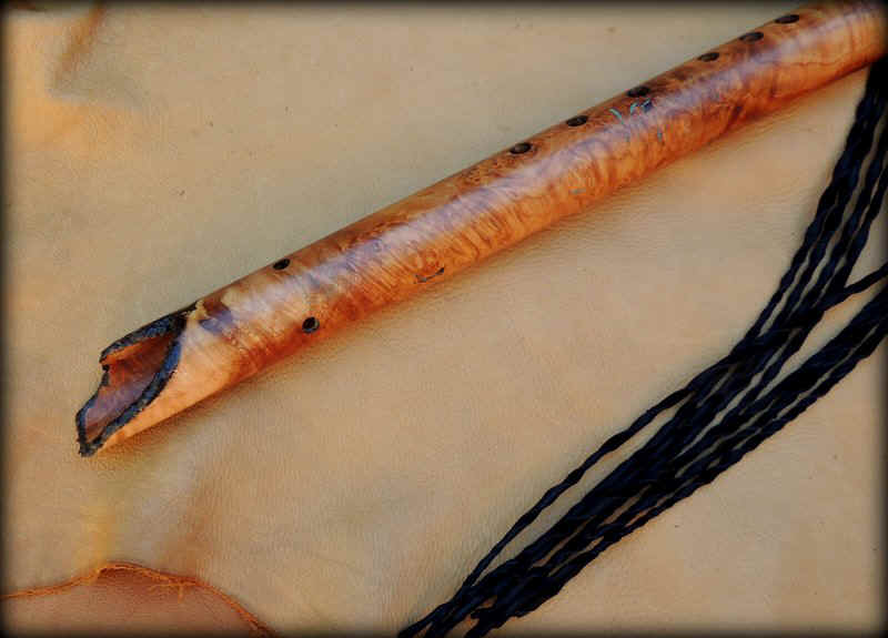 Custom made carved and inlay Native American Flutes by jp Gomez
