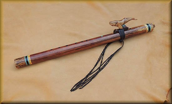 Custom made carved and inlay Native American Flutes by jp Gomez